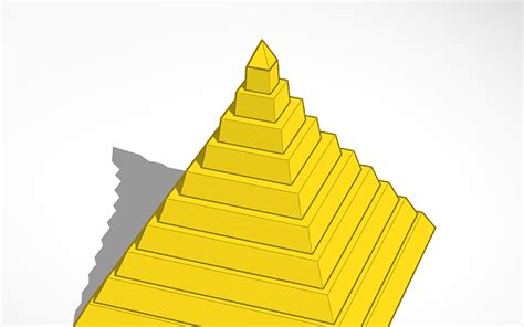3d Design Pyramid Diya Tinkercad