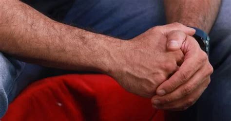 Male Model Hands Closeup Stock Video Pond