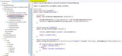 hướng dẫn validation trong spring mvc học spring mvc