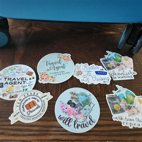 Foster Sticker Sticker Happy Planner Waterproof Fun Travel