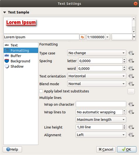 12 3 setting a label — qgis documentation documentation