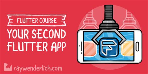 your second flutter app kodeco
