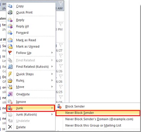 How To Prevent Email From Going To Junk In Outlook