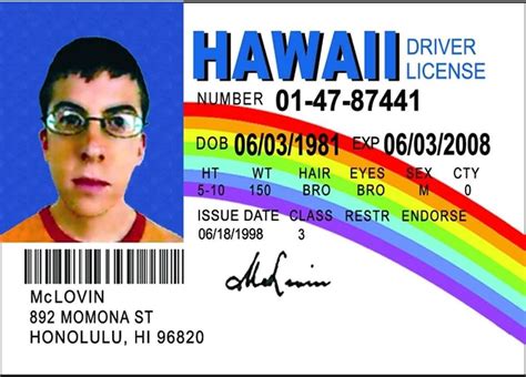 Signs 4 Fun Mgmlid Mclovin Id Magnet Amazonca Home