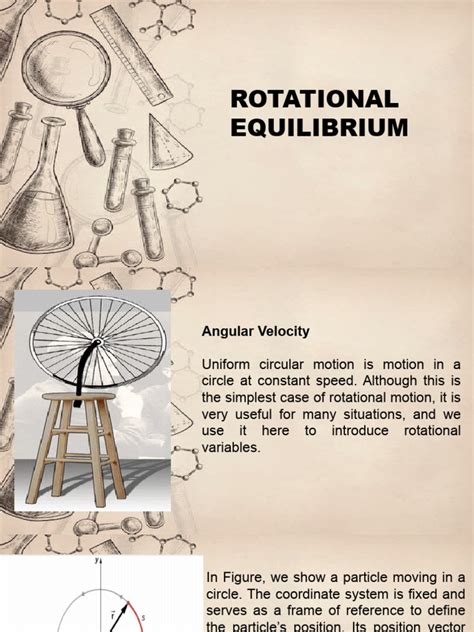 Rotational Equilibrium Gen Phy 12 Pdf Rotation Around A Fixed Axis Speed