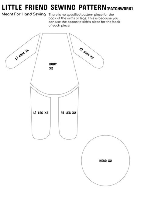Best 13 Rag Doll Sewing Pattern 10 Free Pdf Printables Artofit