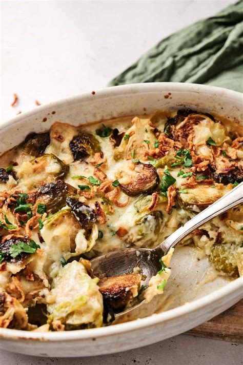 Vegan Brussels Sprouts Casserole Recipe Two City Vegans