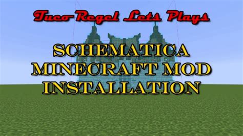 Schematica 1 7 10 Minecraft Mod Installation Tutorial Youtube