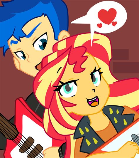 Flash X Sunset Music By Skft On Deviantart
