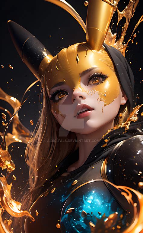 Pika Girl By Aidigitals On Deviantart