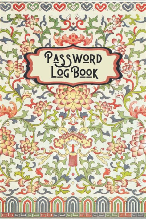 Elegant Computer Password Book Internet Password Logbook With