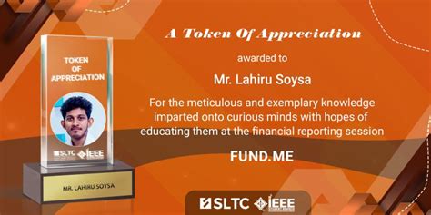 Lahiru Soysa On Linkedin Thank You Very Much Sasindu D Kumarasinghe And Finance Team Of Ieee