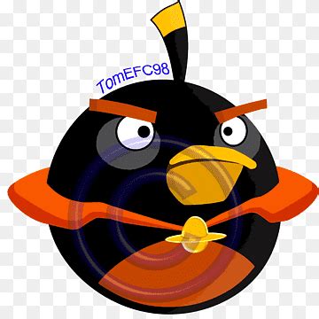 Angry Birds Bomb Png Images Pngwing