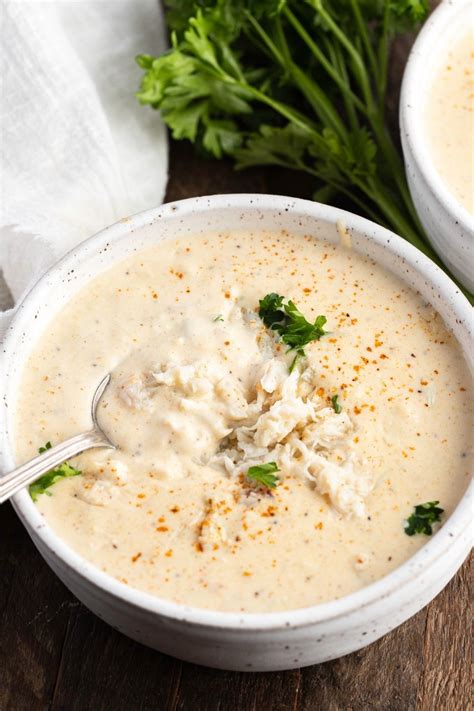 Cream Of Crab Soup Insanely Good