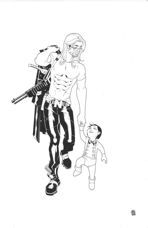 Nomad And Bucky By Rickmays On Deviantart