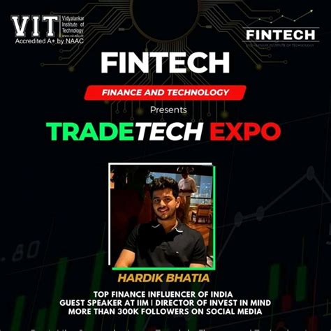 Tradetechexpo Fintech Stockmarket Technicalanalysis Nayan Pawar