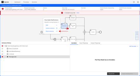 Process Instance Modification Camunda 8 Docs