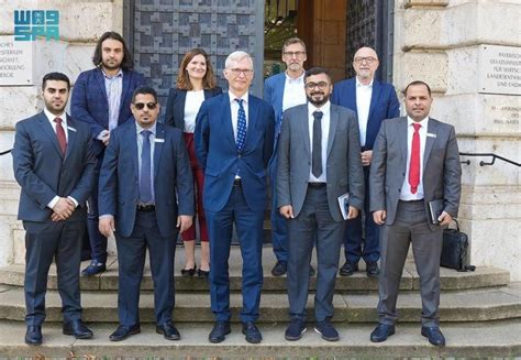 Saudi Ministry Of Industry Delegation Discusses Cooperation With Germany