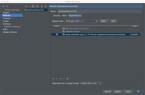 include java archive in project ides support intellij platform