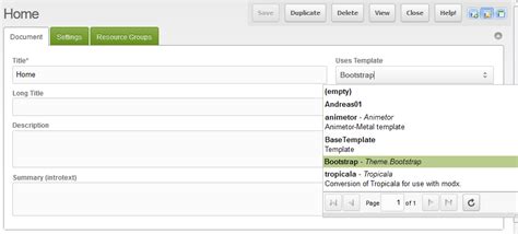 How To Load Modx Templates Web Hosting Hub