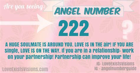 Angel Number 222 Love Exists Visions