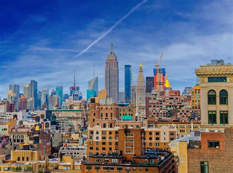 Ciudad Nueva York Horizonte Foto Gratis En Pixabay Pixabay