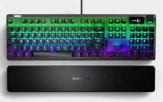 SteelSeries Built A Gaming Keyboard With Adjustable Key Travel And An OLED Display PC Gamer