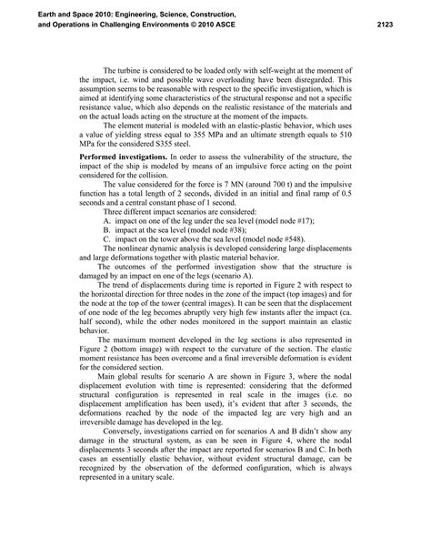 Structural Integrity Evaluation Of Offshore Wind Turbines Pdf Civil Engineering Industry