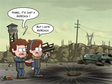 Gravity Fallout By Markmak On Deviantart