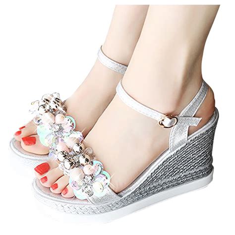 Aayomet Platform Sandals High Sandals Platforms Heels Wedges Women