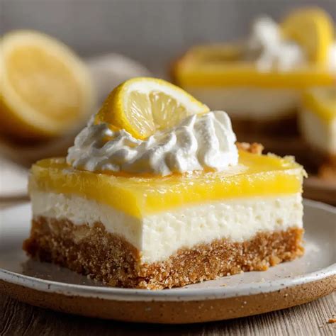 Lazy Day Lemon Cream Pie Bars Easy Recipe You Ll Crave