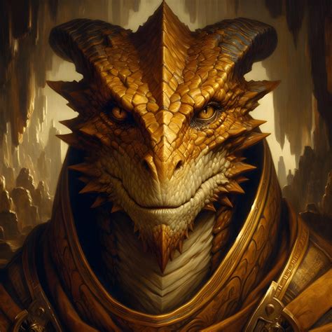 Gold Dragonborn Sorcerer By Metaphysicmc On Deviantart