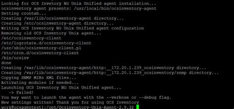 ocs agent can t communicate with ocs inventory ocsinventory qanda