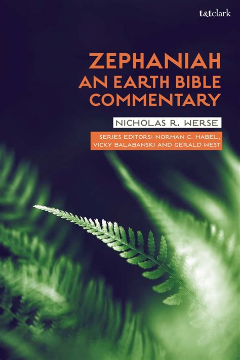 Zephaniah An Earth Bible Commentary 1st Edition â€ Pdfepub Version