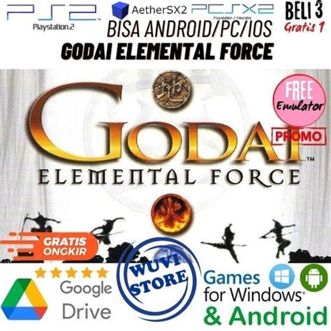 Jual Ps 2 Godai Elemental Force Bisa Di Pc Android Ios Plus Emulator Beli 3 Gratis 1