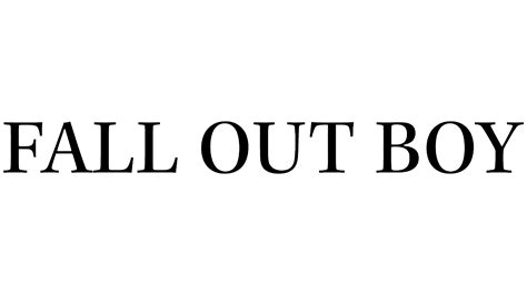 Fall Out Boy Logo Symbol Meaning History Png Brand
