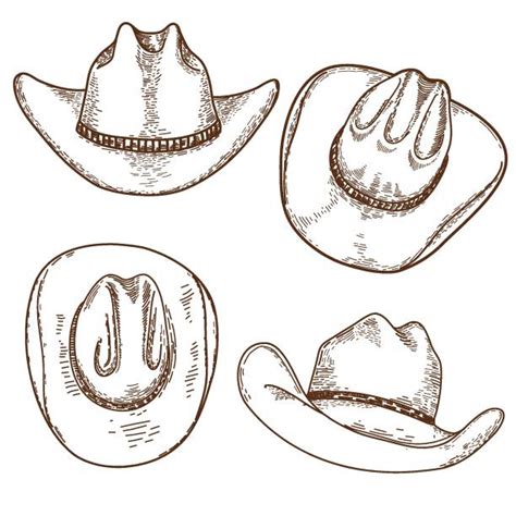 Cowboy Hat Drawing Tutorial
