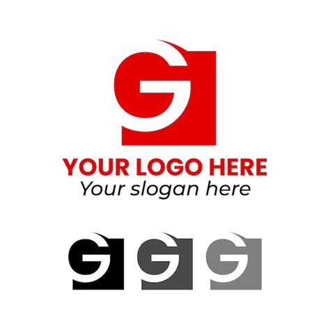 Premium Vector Free Vector Letter G Logo Negative Space Style
