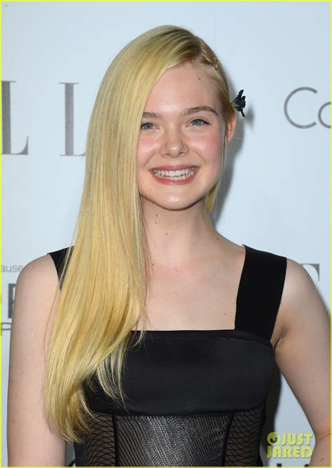 Emma Watson And Elle Fanning Elle Women In Hollywood 2012 Photo