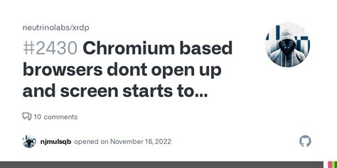 Chromium Based Browsers Dont Open Up And Screen Starts To Flicker Issue Neutrinolabs