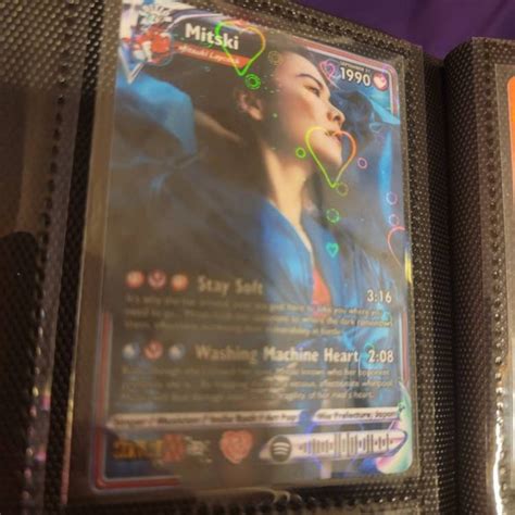 Panchiko Holographic Trading Card Etsy