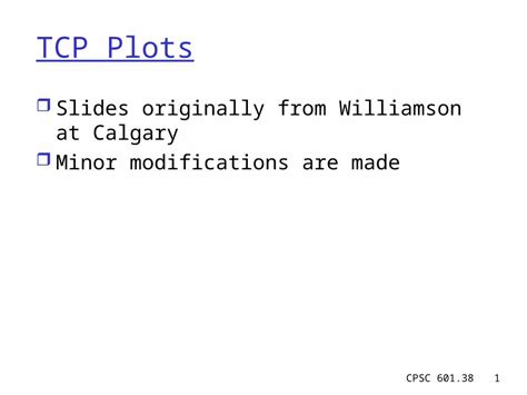 Ppt Tcp Plots Dokumentips Ppt Tcp Plots Dokumentips