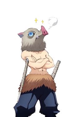 Inosuke Without Mask Fanart