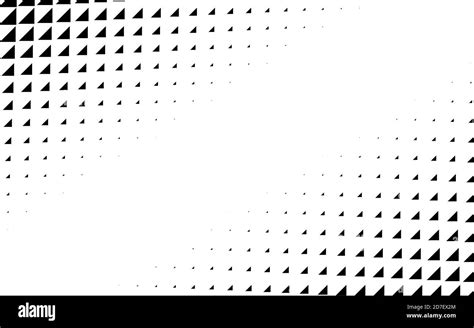 Triangles Halftone Vector Illustration Triangle Geometric Background Texture And Pattern Stock