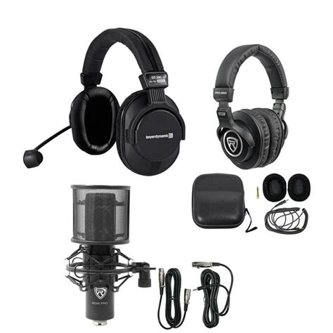 Beyerdynamic Dt 290 Mkii 250 Ohm Broadcasting Headset Condenser Mic Headphones