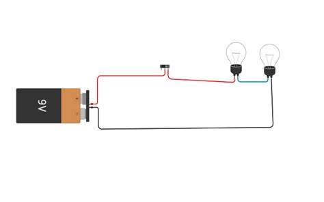Circuit Design Circuito Serie Con Interruptor Tinkercad