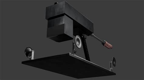 Sex Machine Low Poly Animated And Rigged 3d Model By Tridsign