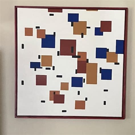 Thick Border Pinstripe Canvas Floating Frame 3 4 Surface Face Made To Order Frame Solid Wood