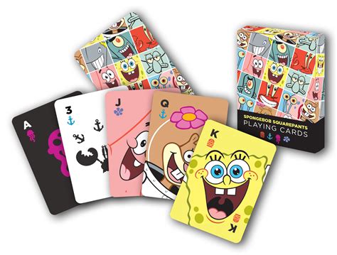 Spongebob Schwammkopf Spongebob Schwammkopf Spielkartendeck Paramount Shop