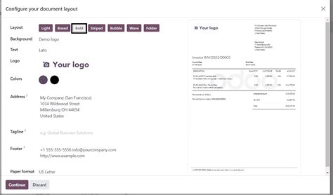 How To Configure New Report Layout And Fonts In Odoo 18